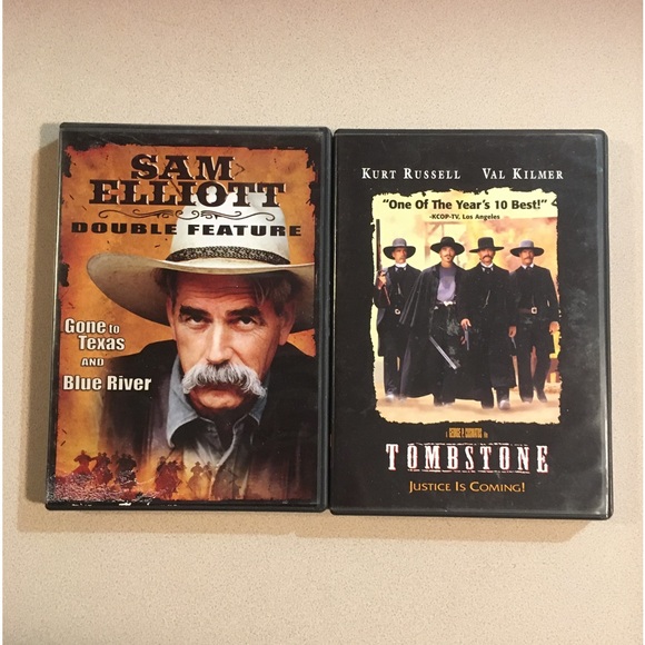 Media | Sam Elliott Western Dvd Lot 3 Movies Tombstone Gone To Texas ...